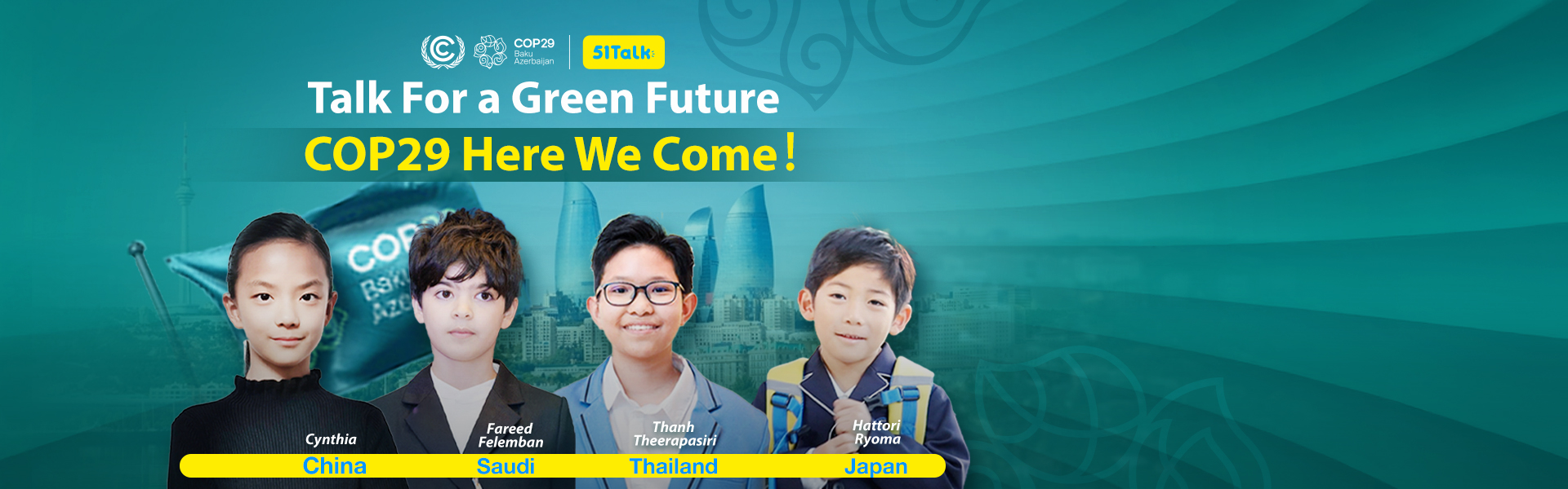 51Talk is a global online English learning platform for teenagers.